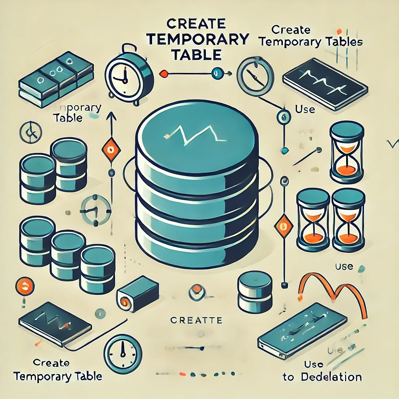 [MYSQL] Temporary Table Control (임시 테이블 다루기) - Dev. DA
