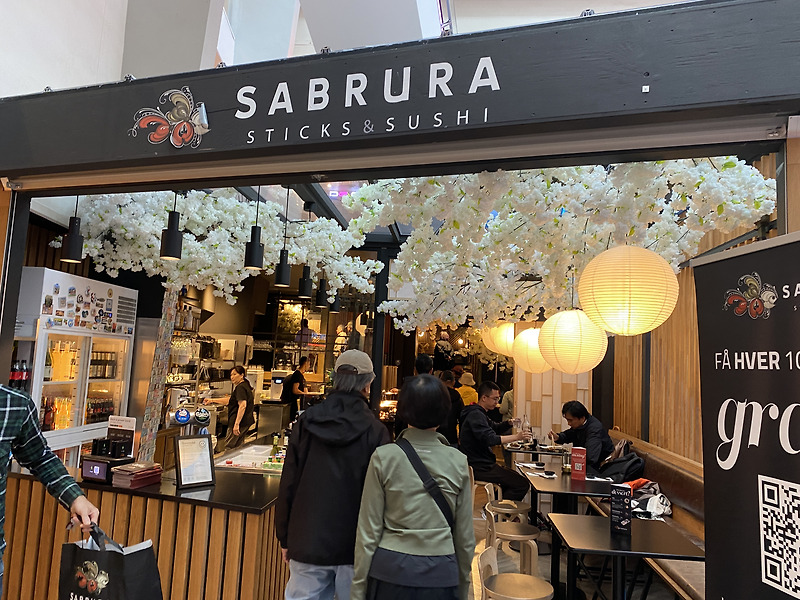 Sabrura Sticks & Sushi - Bergen Storsenter [노르웨이 북유럽여행]