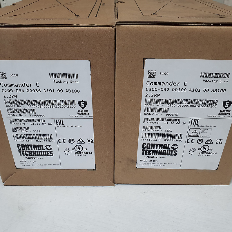 [C200 vs C300 비교] Control Techniques社의 인버터 Commander C200, C300의 차이점 비교 ...