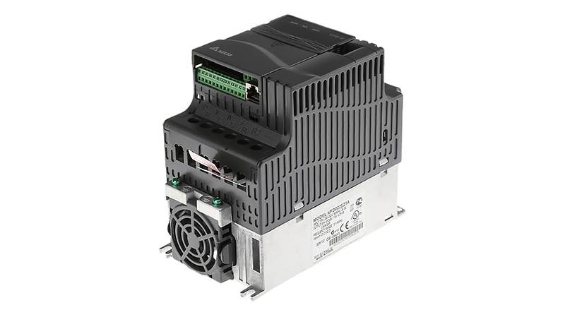 [수입판매] Delta Electronics Inverter Drive, 2.2 kW, 1 Phase, 230 V ac, 15 ...