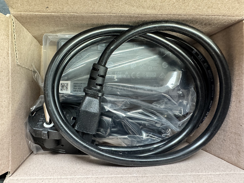 레노버 USB C타입 65W 정품 어댑터 언박싱 후기 :: Benjamin's Note