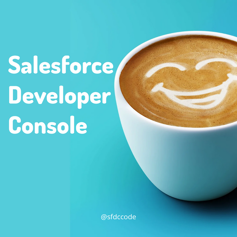 Salesforce Developer Console 사용법 (8) : Help