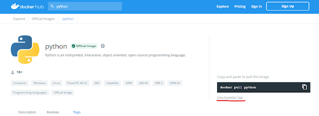 Docker - Dockerfile 작성하기 기본 with Python