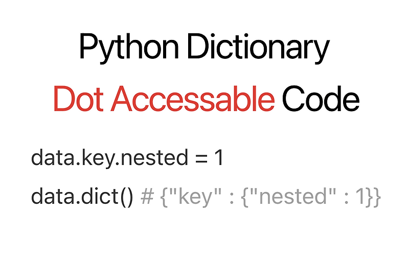 Python Code for Dictionary Dot Accessible & Nested Key Handling :: stocktree investment blog