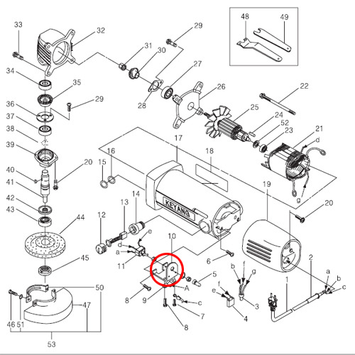 [계양부품] 스위치홀더 2058505