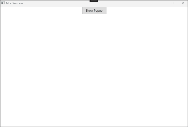 WPF Popup Drag Move 처리하기