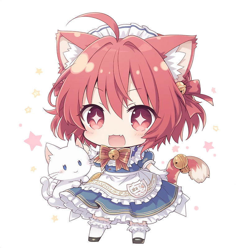 SD characters and cats 5