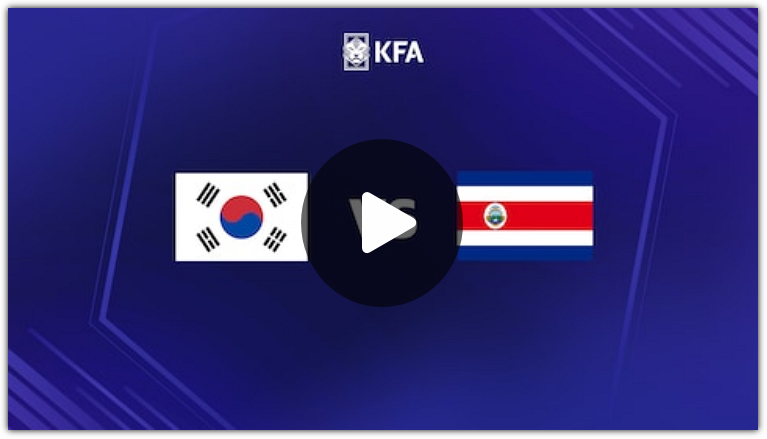한국 코스타리카 중계 (+무료) 쿠팡플레이 tv조선 온에어 :: 스포츠 중계