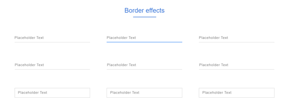 Awesome input focus effects(입력창)