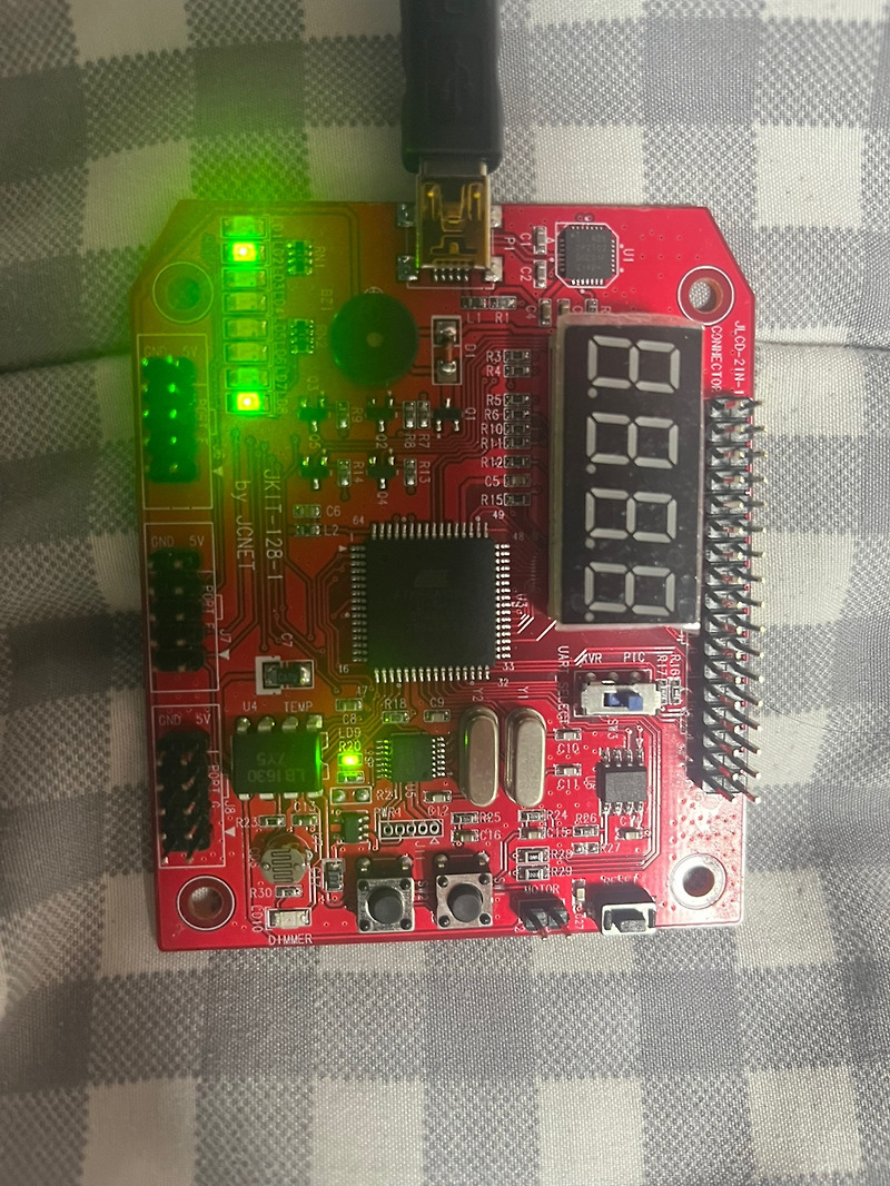 Atmega128로 LED구동하기