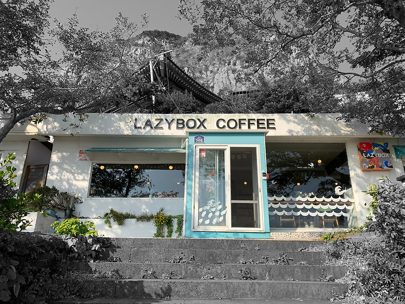 Lazy box coffee - 용머리 해안