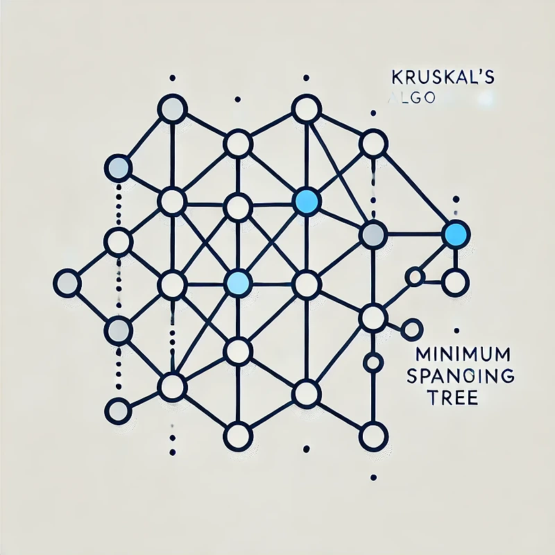 크루스칼 알고리즘(Kruskal's Algorithm) - Minimum Spanning Tree (MST)