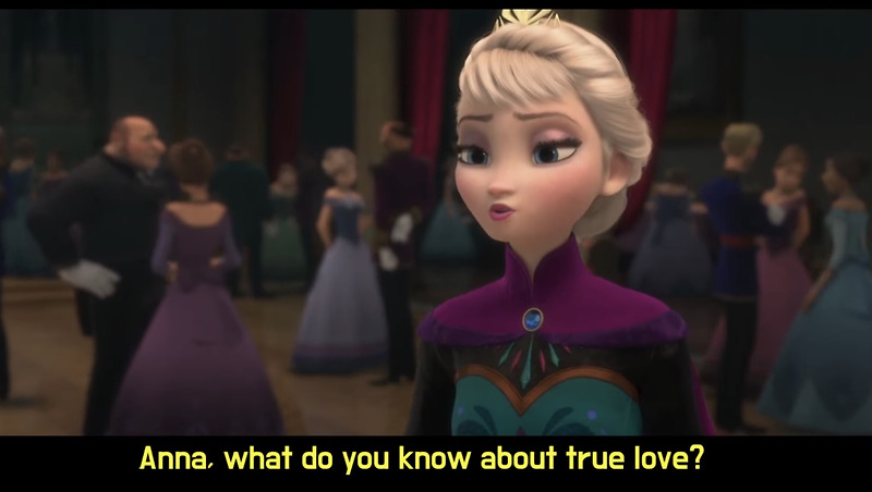 겨울왕국_영어표현_shut people out~~