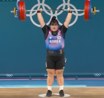 역도 여자 +81kg - 대한민국 신기록을 세운 박혜정 선수