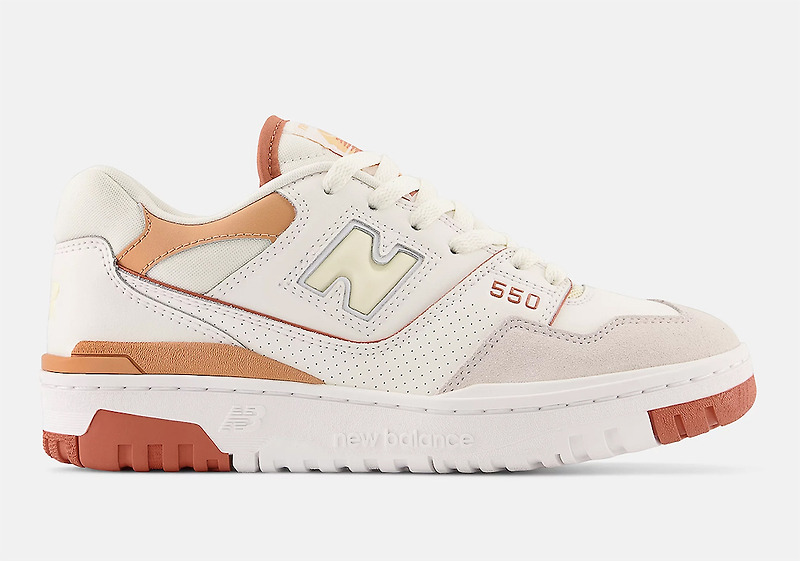 [ 뉴발란스 ] BB550 "화이트 / 크림 / 오레" 오피셜 이미지 공개 및 발매예정 - New Balance BBW550WA ...