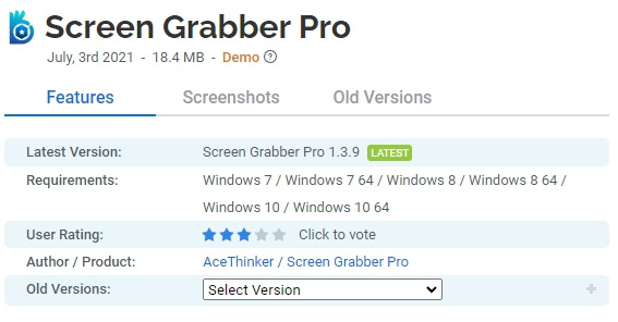 Screen Grabber Pro 무료 다운로드