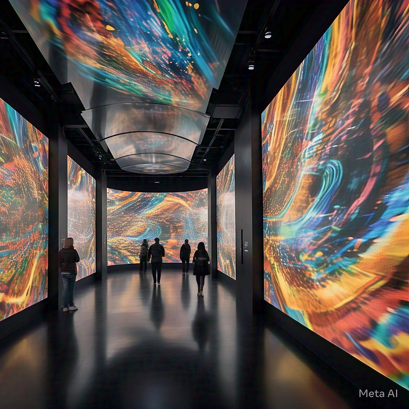 Interactive Digital Art Site