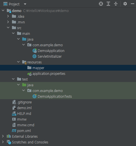 [IntelliJ]React + Spring Boot + MariaDB 프로젝트 구성