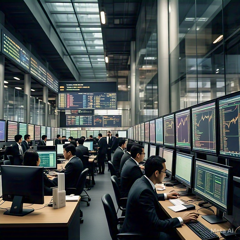 Stock Market Trades Asia