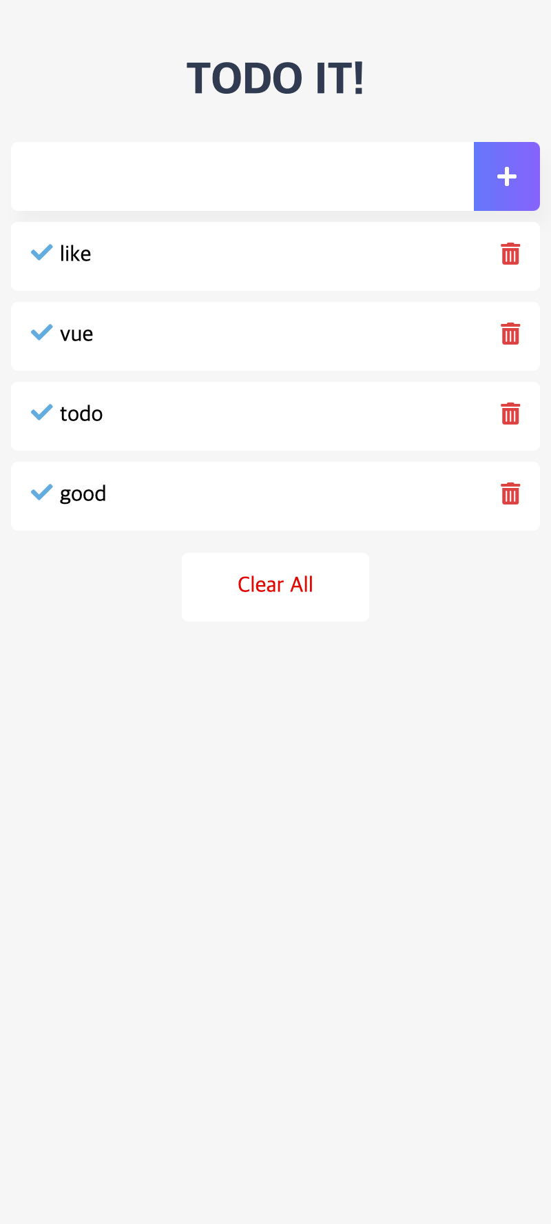 [vue] todo-list 생성