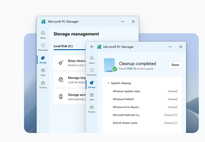 윈도우 공식 PC 관리 툴! MS PC Manager의 모든 것