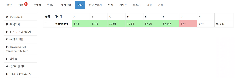 [211204] 2021 서강대 프로그래밍 경진대회(SPC) Master를 풀어보았다.