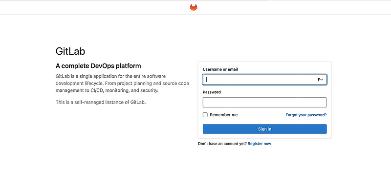 [git/gitlab] 도커로 gitlab 설치