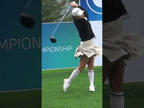 LPGA BMW 2023 부드러움의 끝판왕 유소연프로가 보여주는 드라이버 스윙