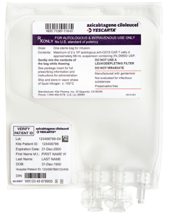 Yescarta와 Tecartus