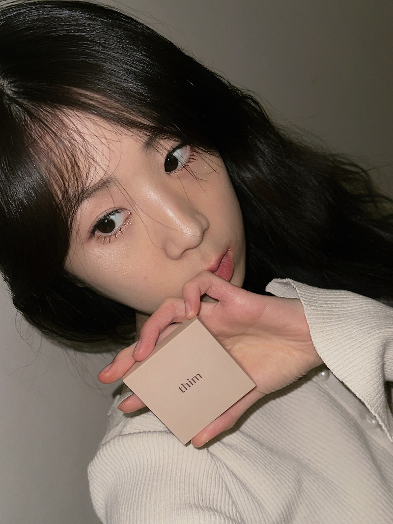 띰 thim 인퓨전 하이라이터 웜톤 쿨톤을 위한 골드 핑크