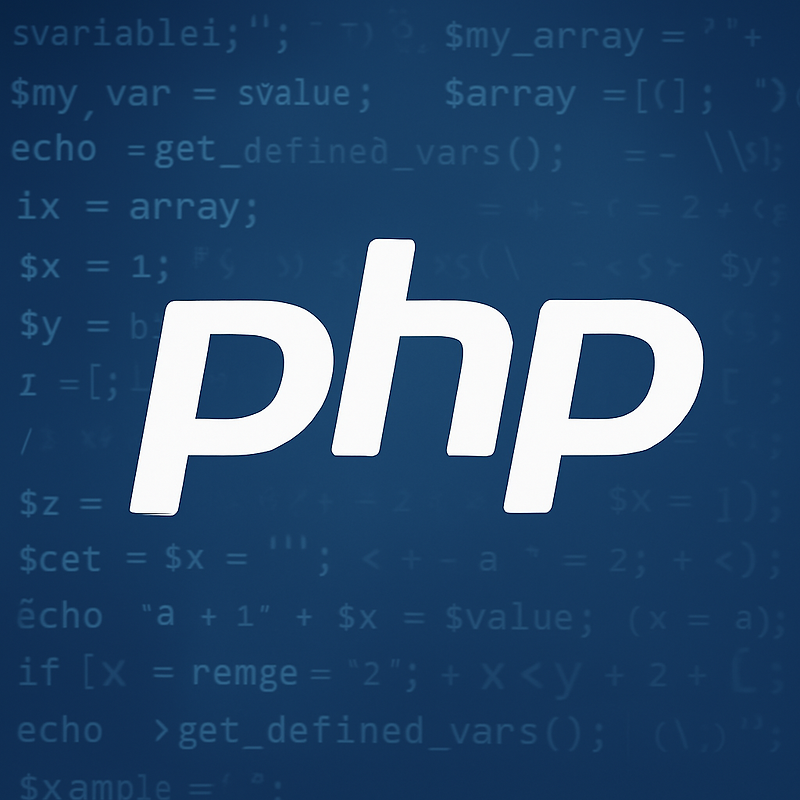 PHP get_defined_vars() 함수 완벽 가이드