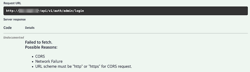 [Swagger] blocked:mixed-content CORS 해결 — 박세준의 개발 메이커로그