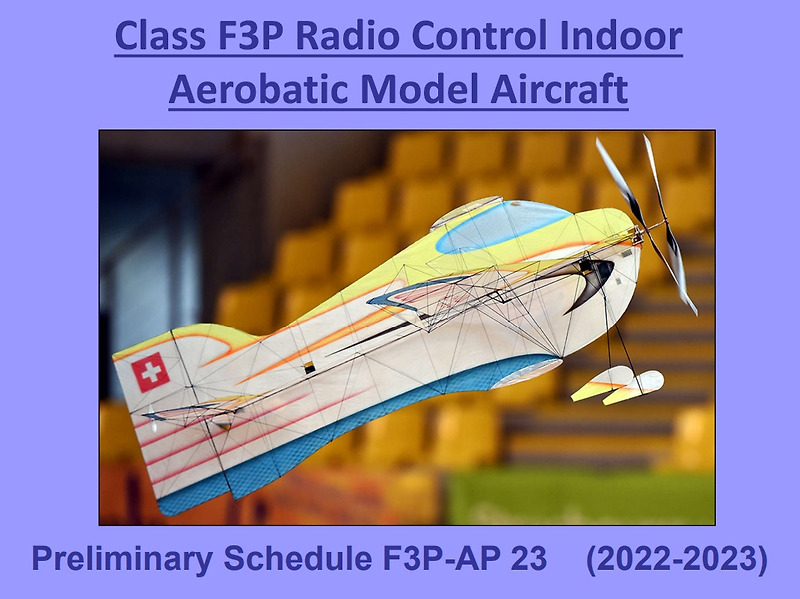F3P AP-23 인도어 패턴비행 & 이웃나라의 비행 동영상