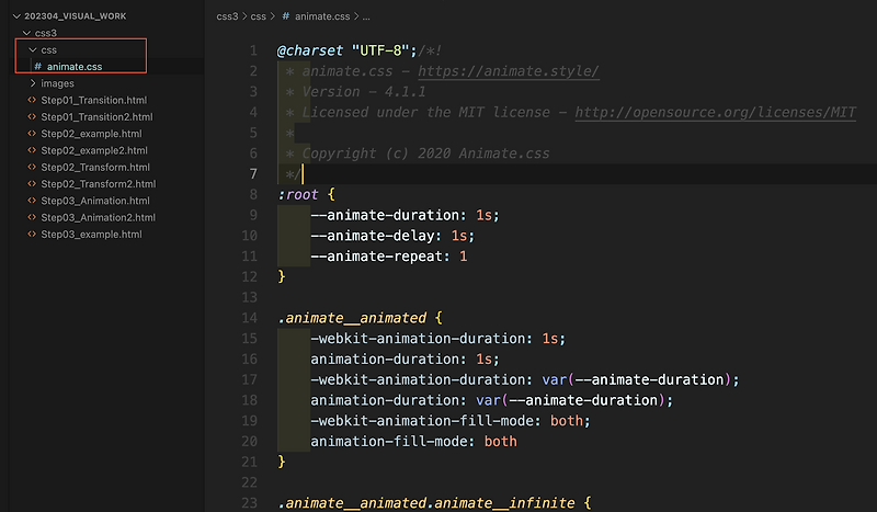 20230711 CSS3 Animate