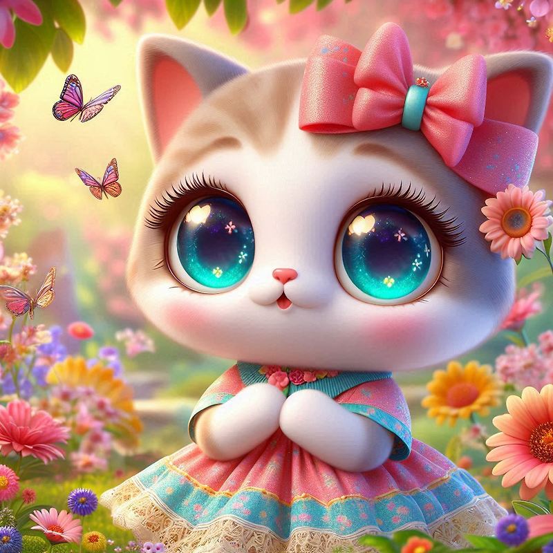 귀요미 고양이 캐릭터 1st