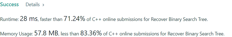 99. Recover Binary Search Tree