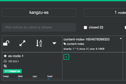 2) ElasticSearch Alias와 index template 운영방안