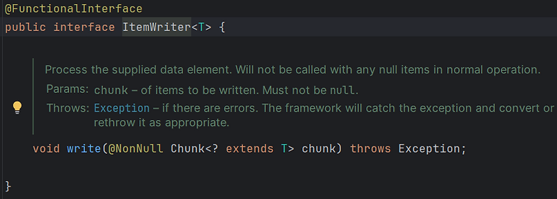 Spring Batch 3 - Items(Writer) — Ls{Diary}