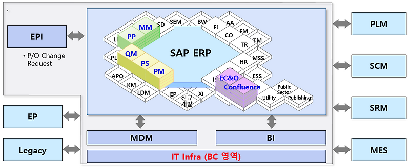 SAP ERP 모듈 중 BC(Basis Component)의 이해와 중요성