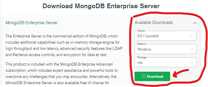 [MongoDB] 4. MongoDB 환경