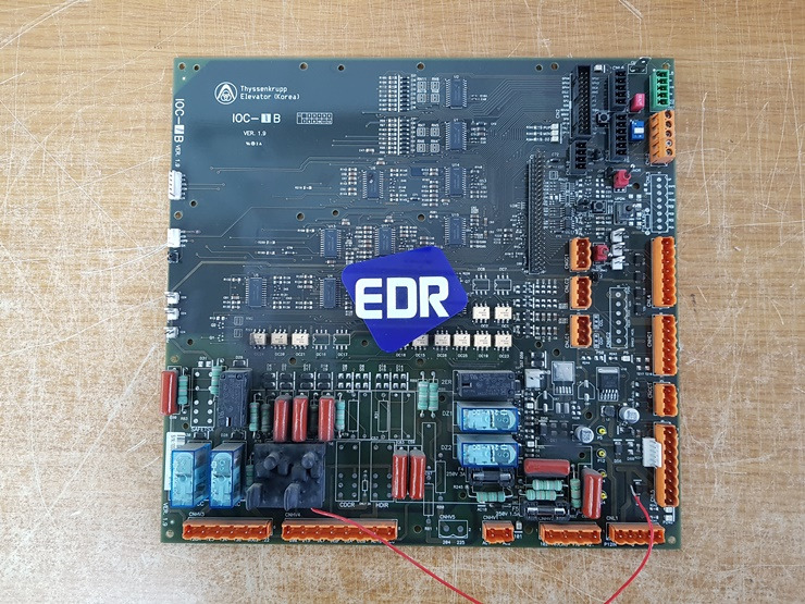 ThyssenKrupp IOC-1B PCB / 티센크루프 PCB 수리 / 산업용 전자 장비 수리 전문 기업 이디알(EDR)
