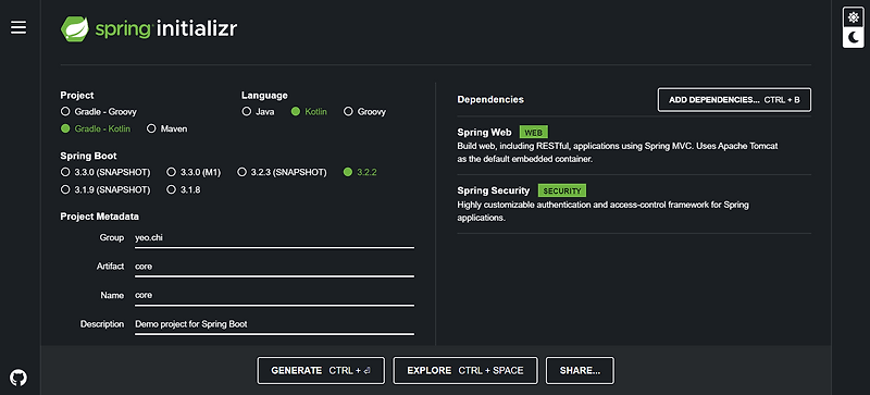 Spring boot for MSA - 2. Multi module Core적용하기 :: 잊지마 세미콜론