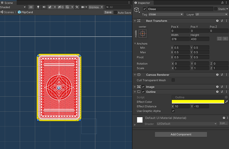 [Unity] 아웃 라인(Outline) 그리고 그림자 (shadow) 만들기 (component + shader 코드 ...