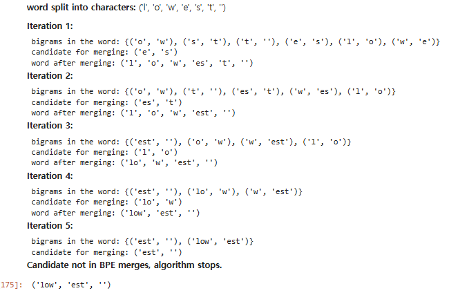 Subword Tokenizer - (3) Unigram Tokenization
