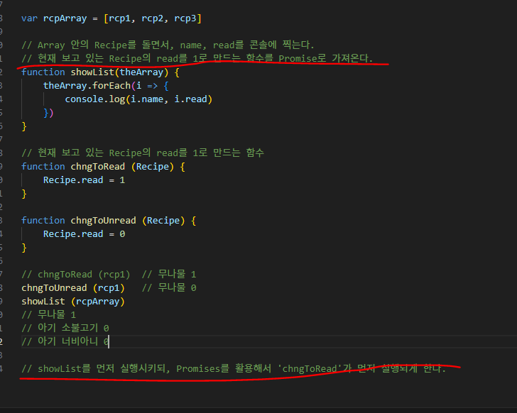 [55m] Promises, forEach, Array