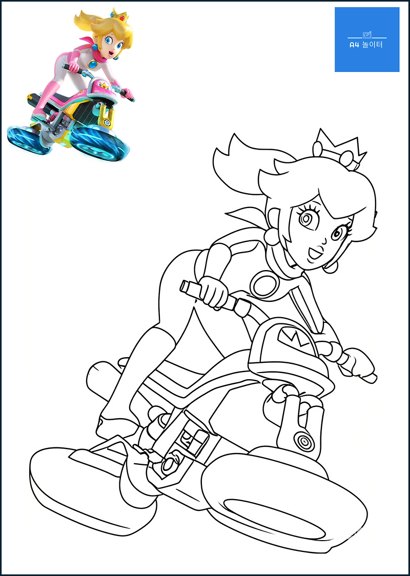 슈퍼 마리오_피치공주 카트