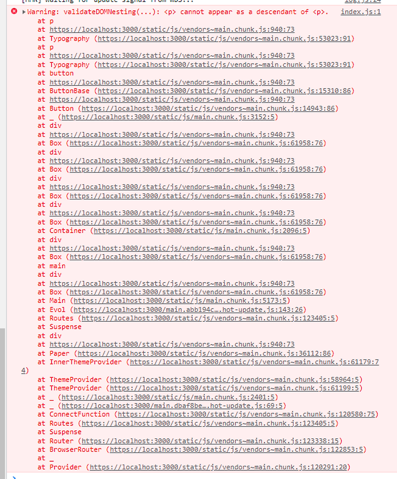 [에러] Rendered fewer hooks than expected. :: JudithHopps