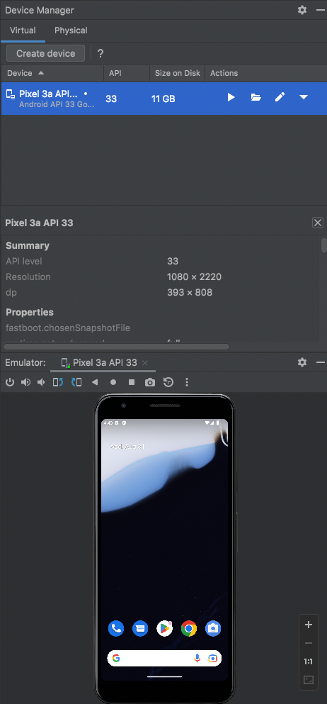 [Android Studio] Emulator 새창으로 띄우기 - Emulator Launch in tool window
