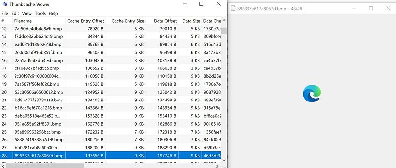 ThumbnailCache & IconCache, Windows Timeline, Event Logs, VSS, Windows ...