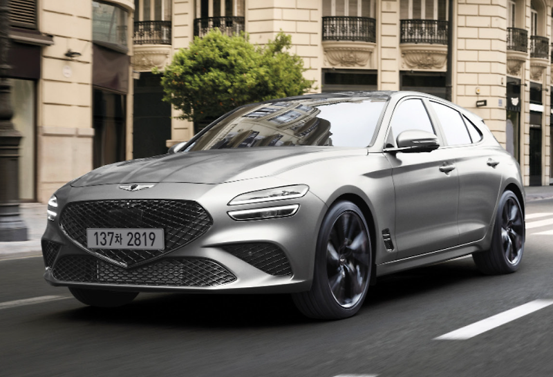 제네시스 G70 중고차 가격 시세표 정리